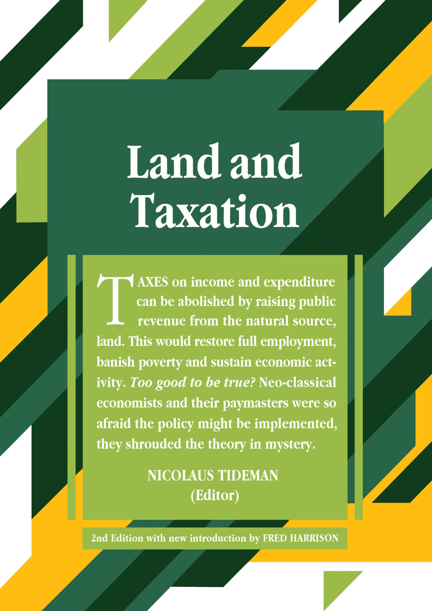 Land and Taxation - 2nd Edition - Ethical Economics Books and Research